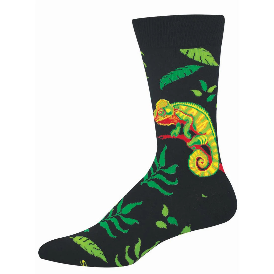Bright as a Chameleon | Men's Crew – The Sock Monster