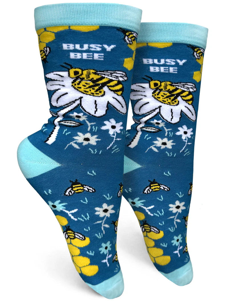 Busy Bee | Women's Crew – The Sock Monster