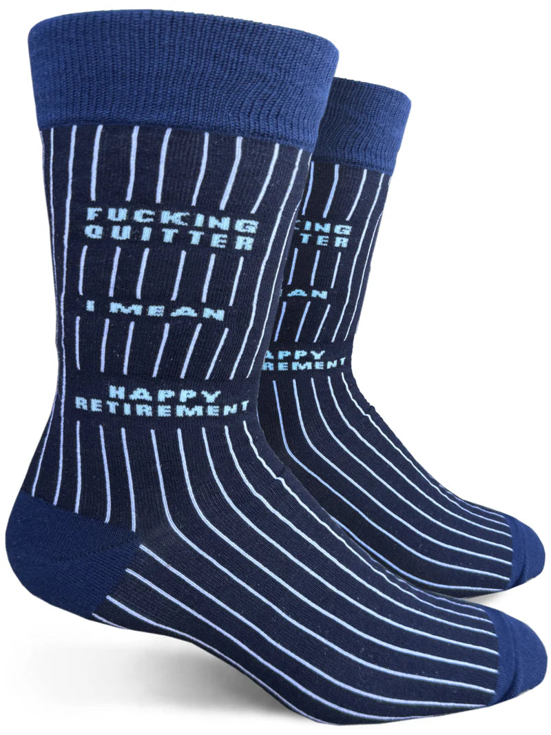 Fucking Quitter | Men's Crew – The Sock Monster