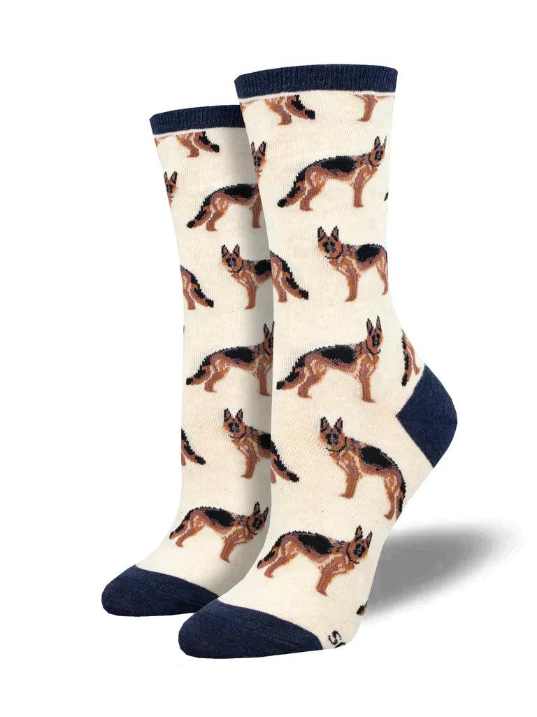 German Shepherd | Women's Crew – The Sock Monster