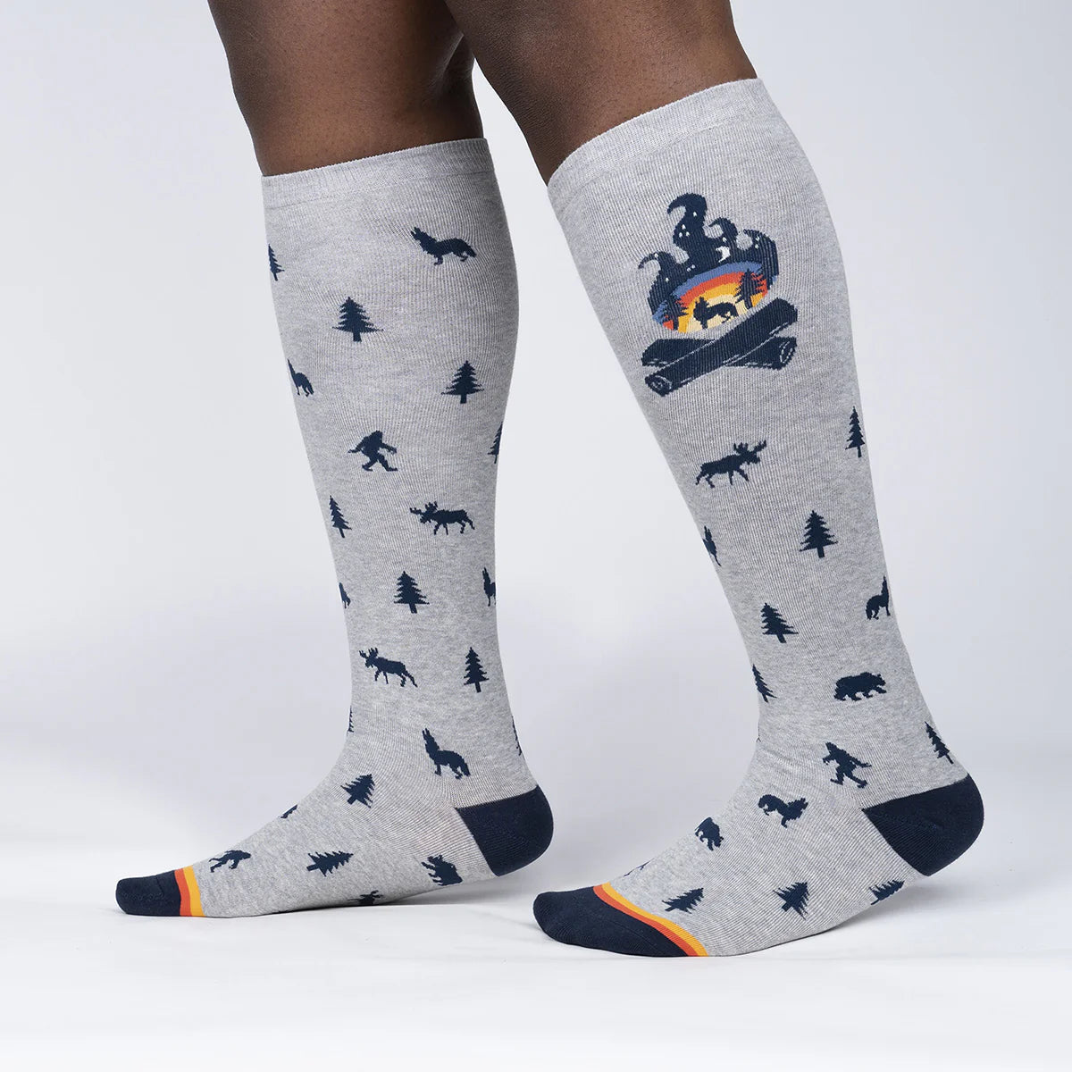 Magic of the Forest | All Gender Stretch-It™ Wide Calf Knee-high – The ...