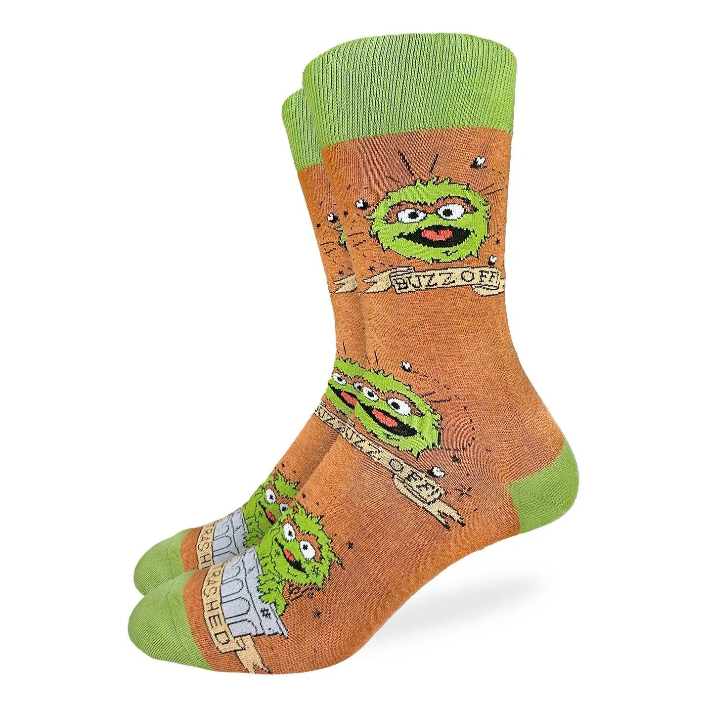 Oscar the Grouch | Men's Crew – The Sock Monster