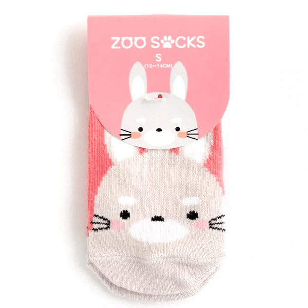Rabbit | Non-Skid | Zoo Socks – The Sock Monster