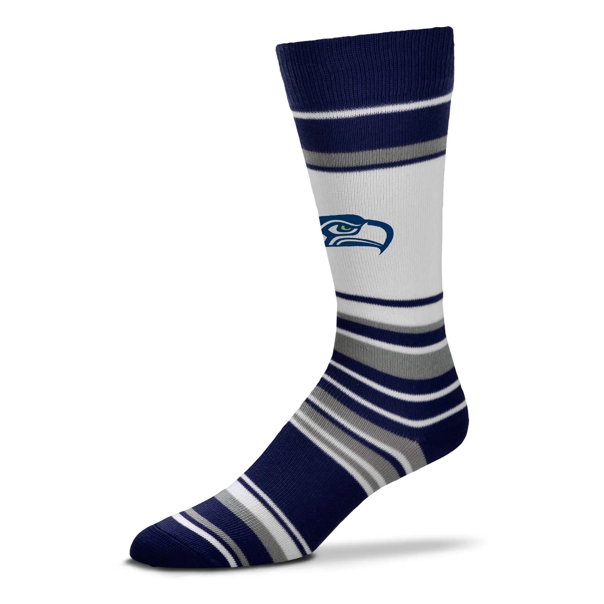 Seattle Seahawks | Mas Stripe | Crew Socks – The Sock Monster