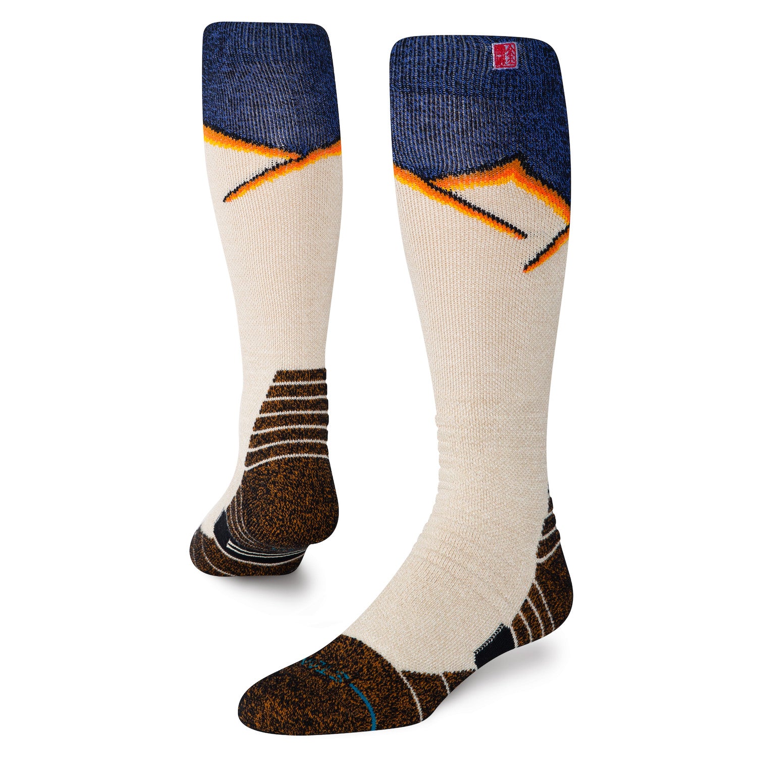 Slopes | Merino Blend | All Gender Over-the-Calf Snow Socks – The Sock ...
