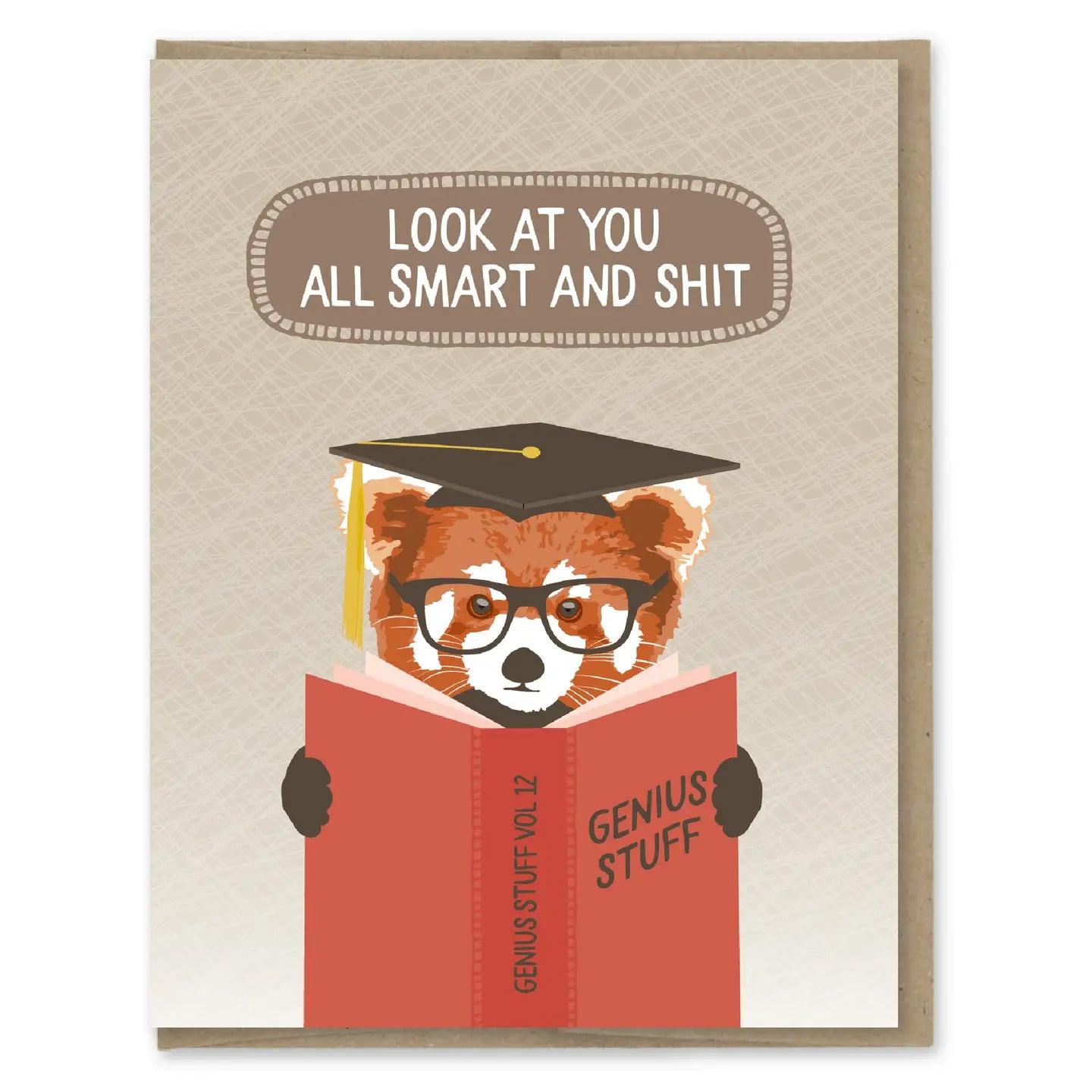 Smart and Shit | Graduation Card – The Sock Monster