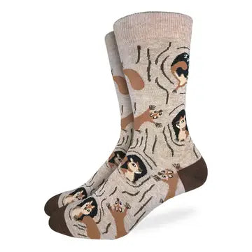 Squirrels In Trees | Men's Crew – The Sock Monster