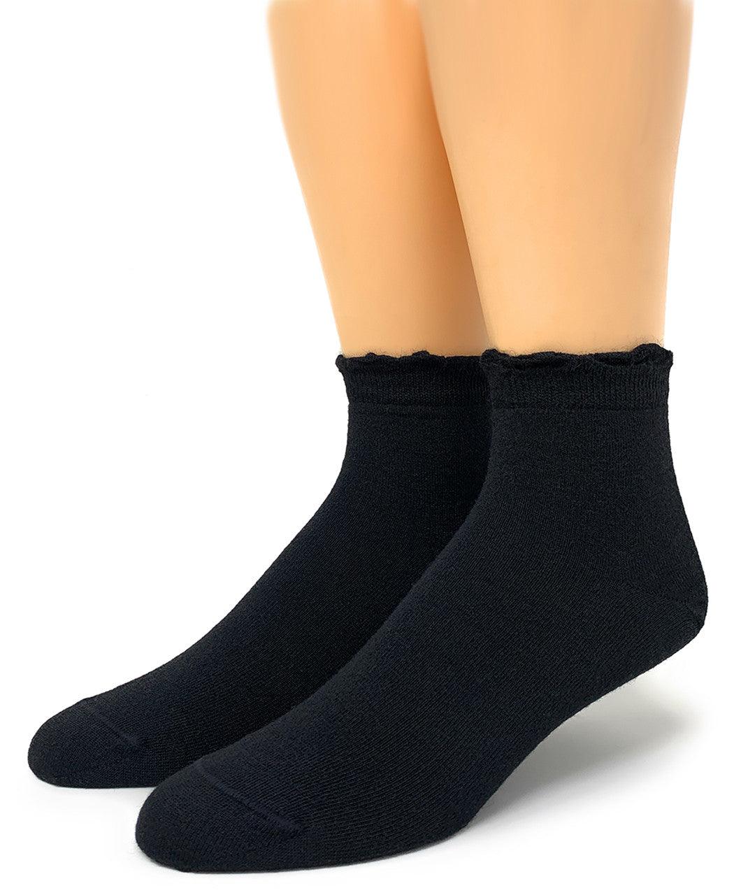 Street style Jagged Edge Anklet Socks