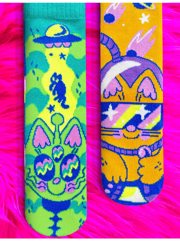 Lunar and Tick | Kids Socks | Mismatched Fun Socks – The Sock Monster
