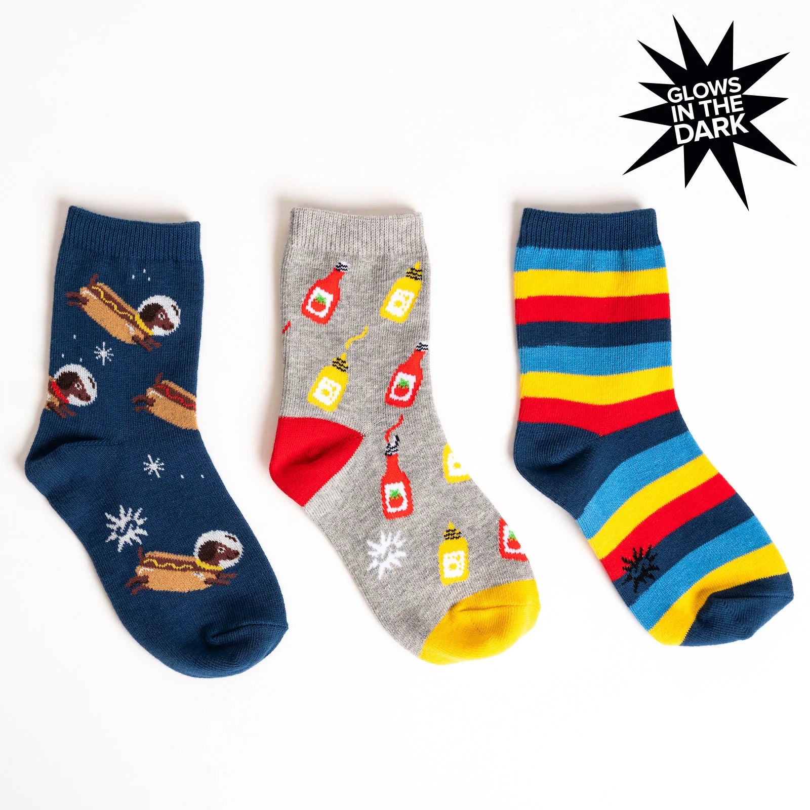 Weiner Dogs, In Space! | Youth Crew 3-Pack – The Sock Monster