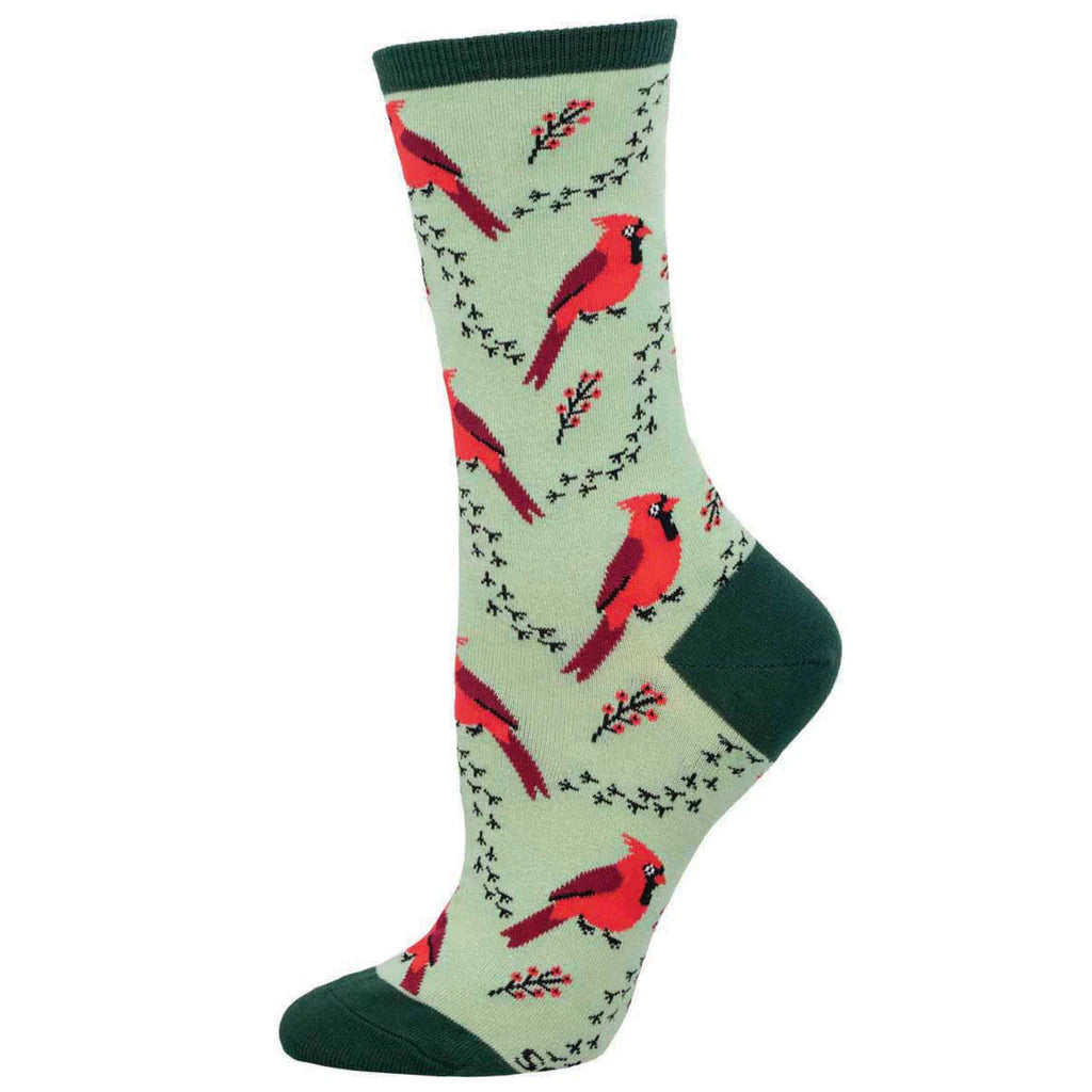 Cardinal Tracks | Women's Crew – The Sock Monster