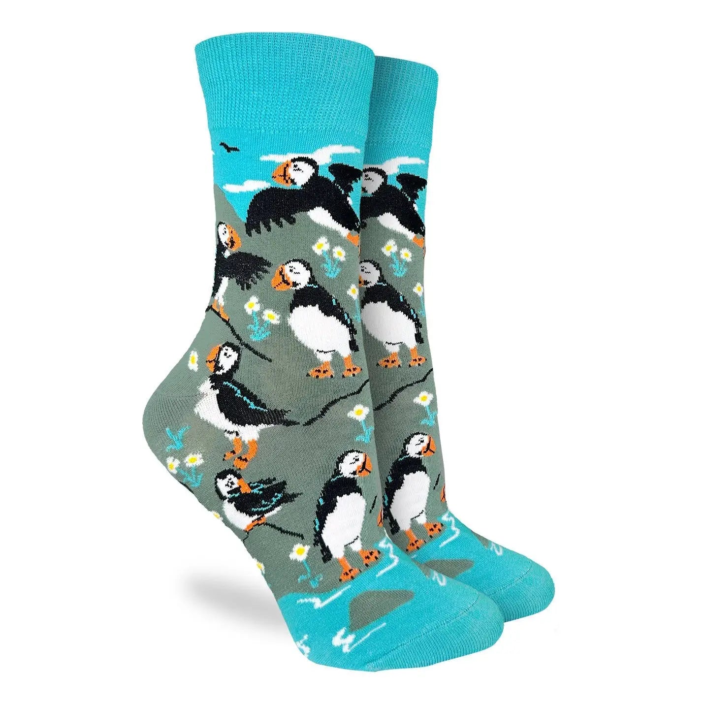 Puffins | Women's Crew – The Sock Monster